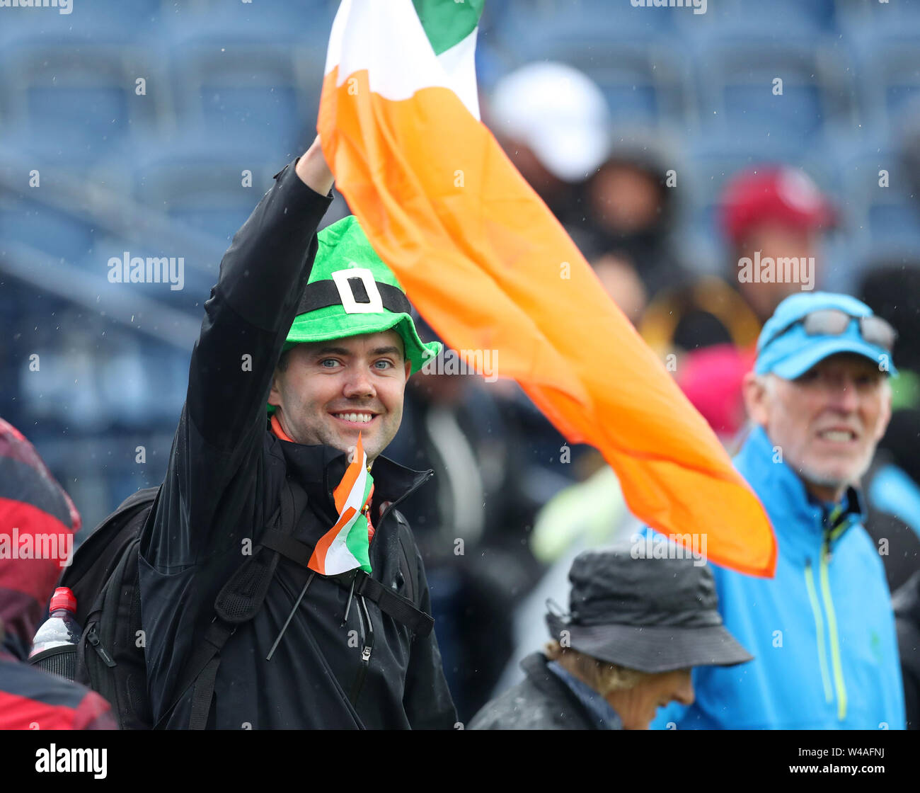 Royal Portrush, UK. 21st July, 2019. The 148th Open Golf Championship ...
