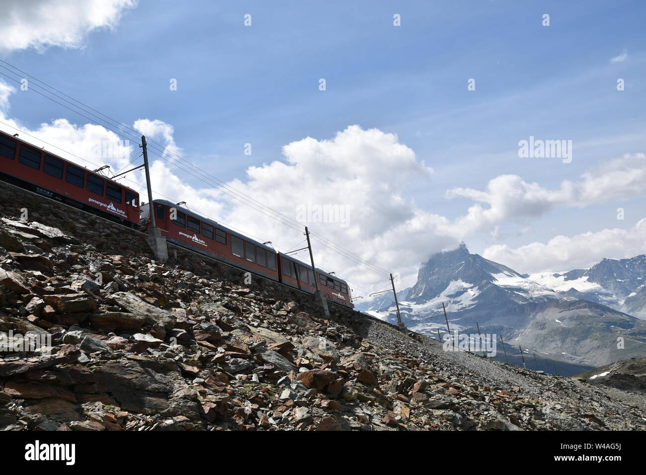 Gornergrat train hi-res stock photography and images - Alamy