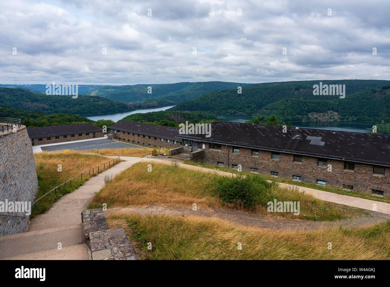 Aerial view of NS-Ordensburg Vogelsang Stock Photo - Alamy
