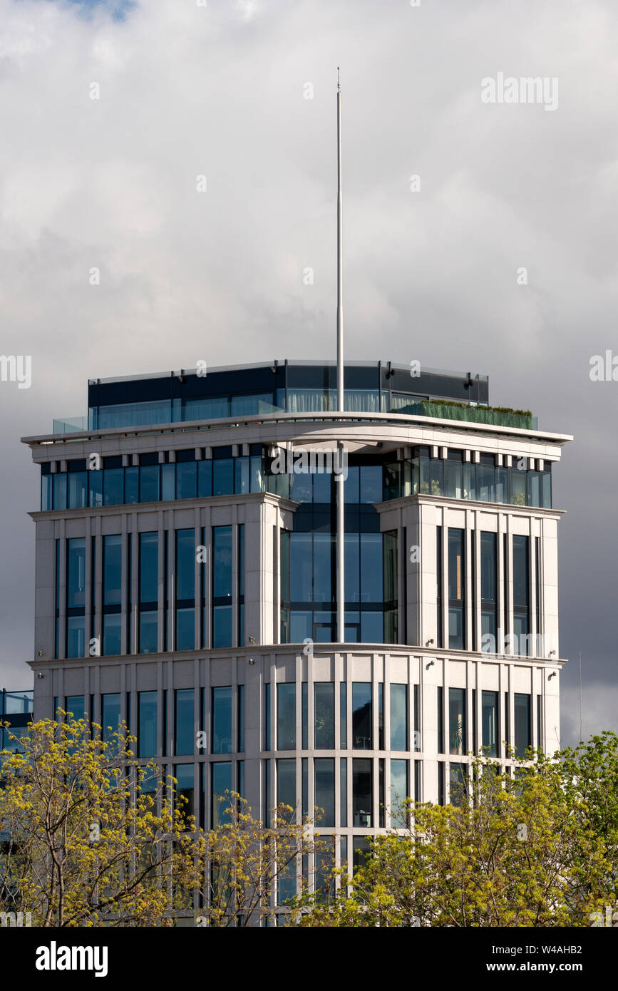 The Needle office and residential building top floor apartment ...