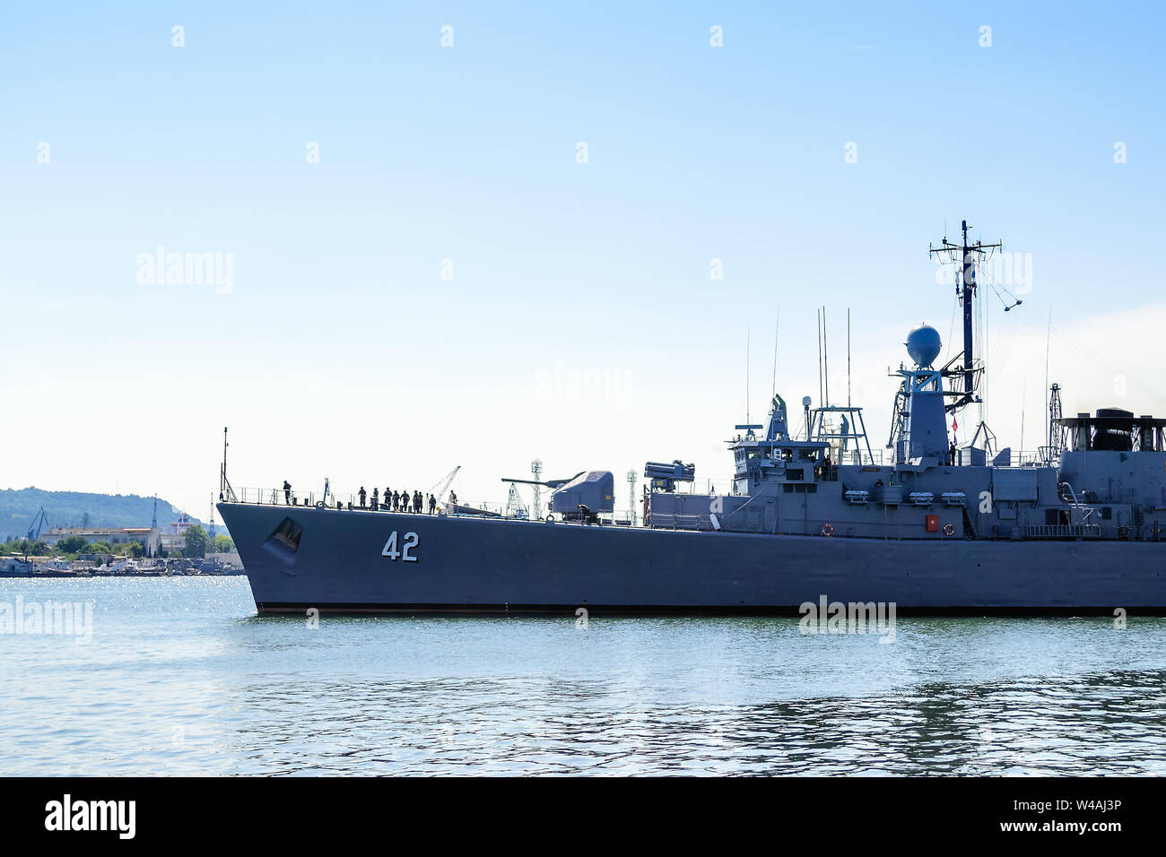 Modern warship hi-res stock photography and images - Alamy