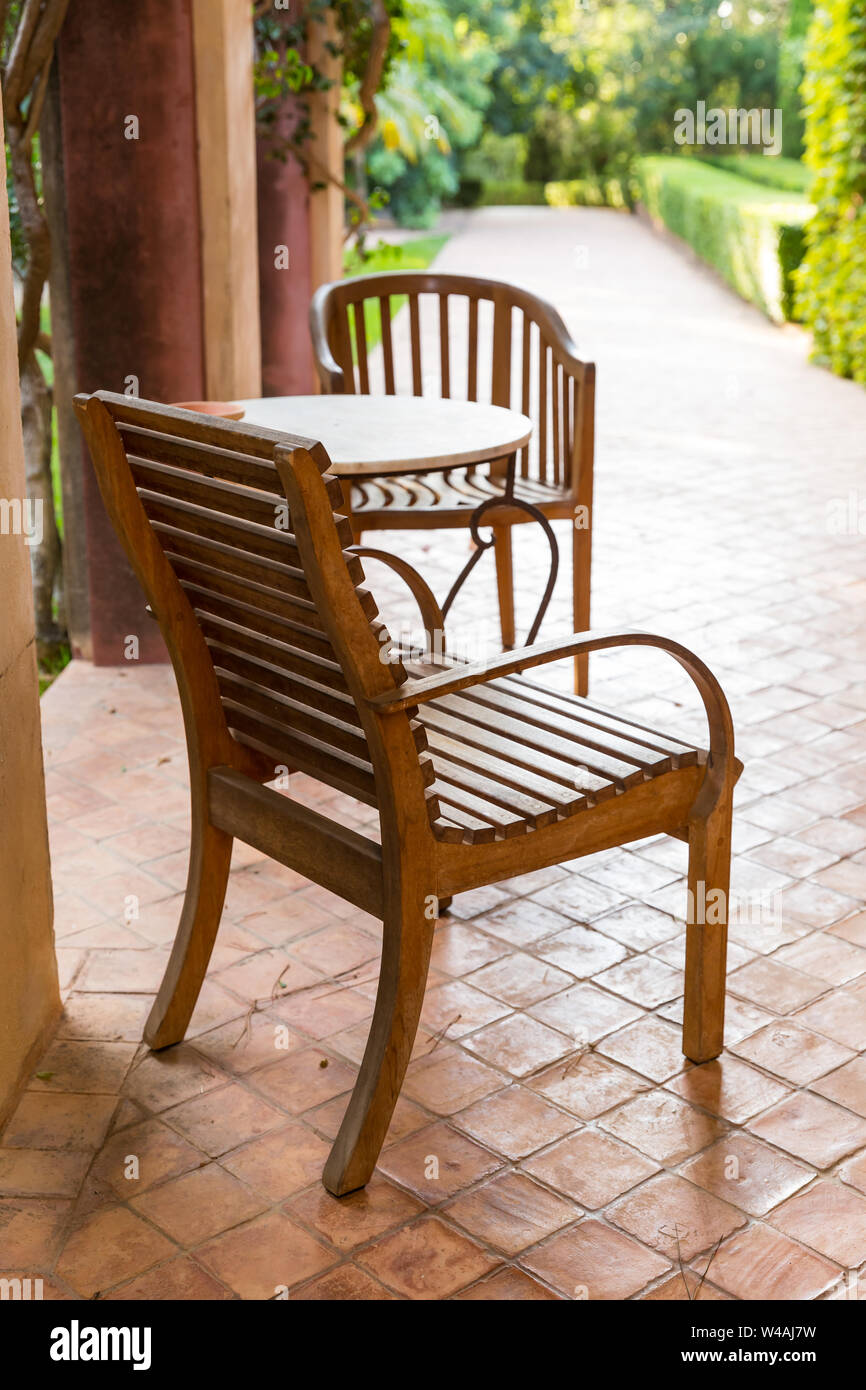 Mediterranean style garden in hi-res stock photography and images - Alamy