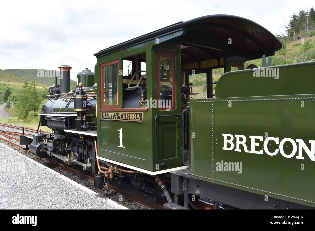 The brecon mountain railway hi-res stock photography and images - Alamy