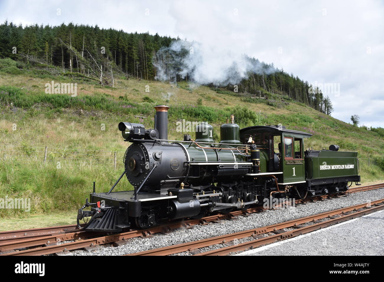 The brecon mountain railway hi-res stock photography and images - Alamy
