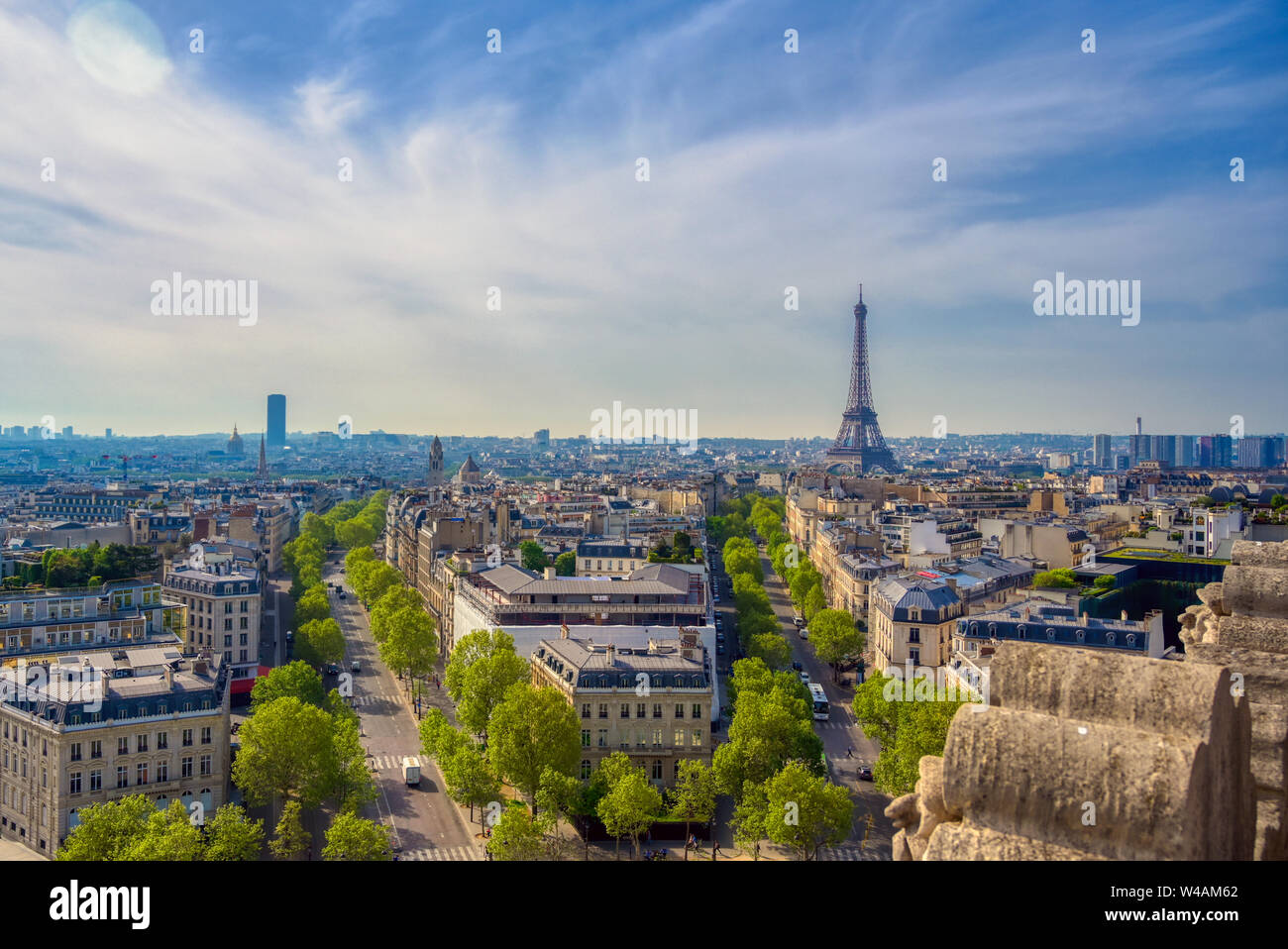 View From Eiffel Tower Arc De Triomphe High Resolution Stock Photography and Images - Alamy