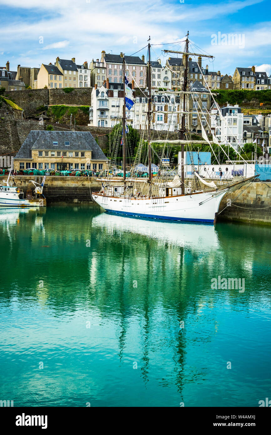 Le Marité, last french three masts barquentine or schooner barque ...
