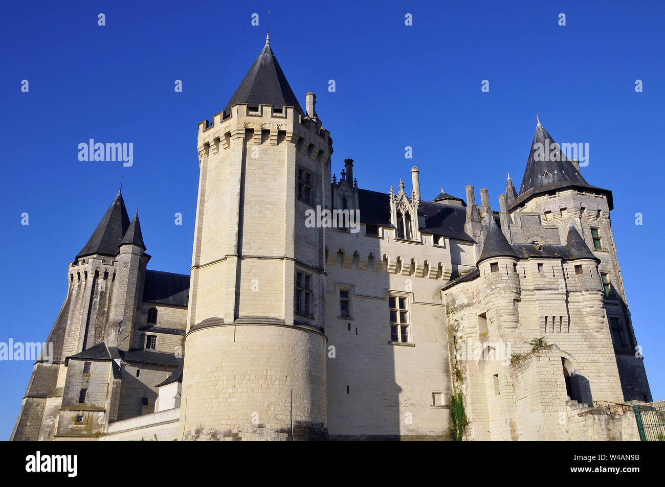 Château de Saumur, Saumur, France, Europe Stock Photo - Alamy