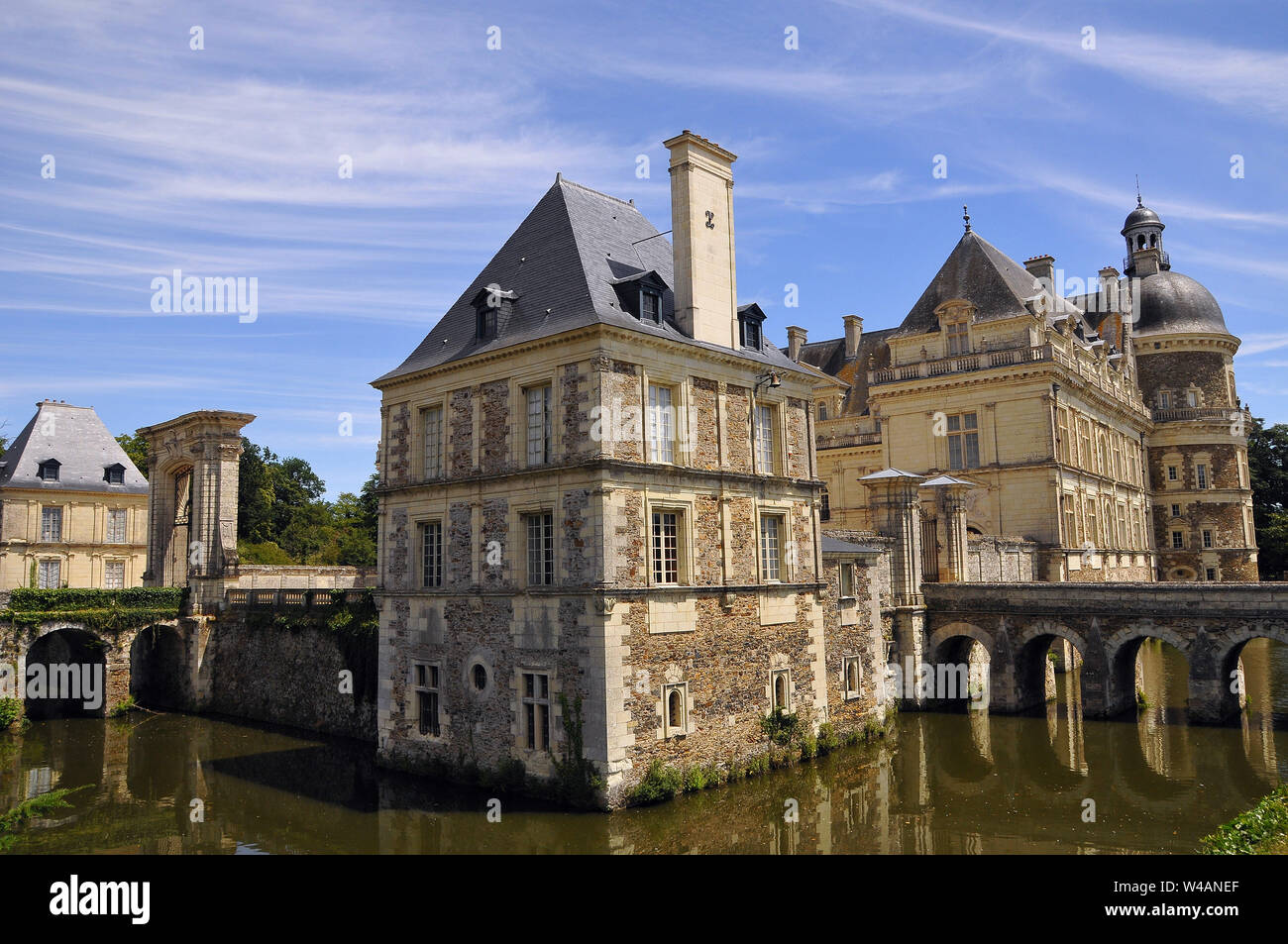 Castle Serrant, Château de Serrant, France, Europe Stock Photo - Alamy