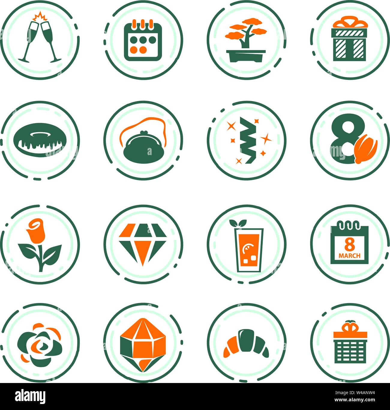 International croissant day Stock Vector Images - Alamy