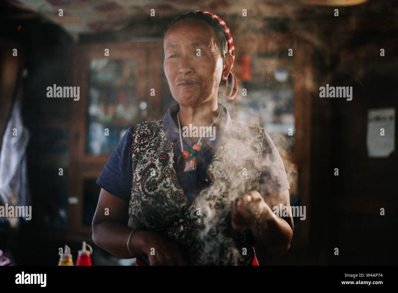 Nepal greeting hi-res stock photography and images - Alamy