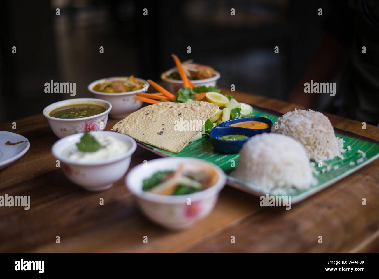 Dal bhat nepal hi-res stock photography and images - Alamy