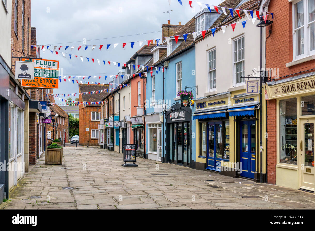 Crane Street in Chichester, West Sussex Stock Photo - Alamy