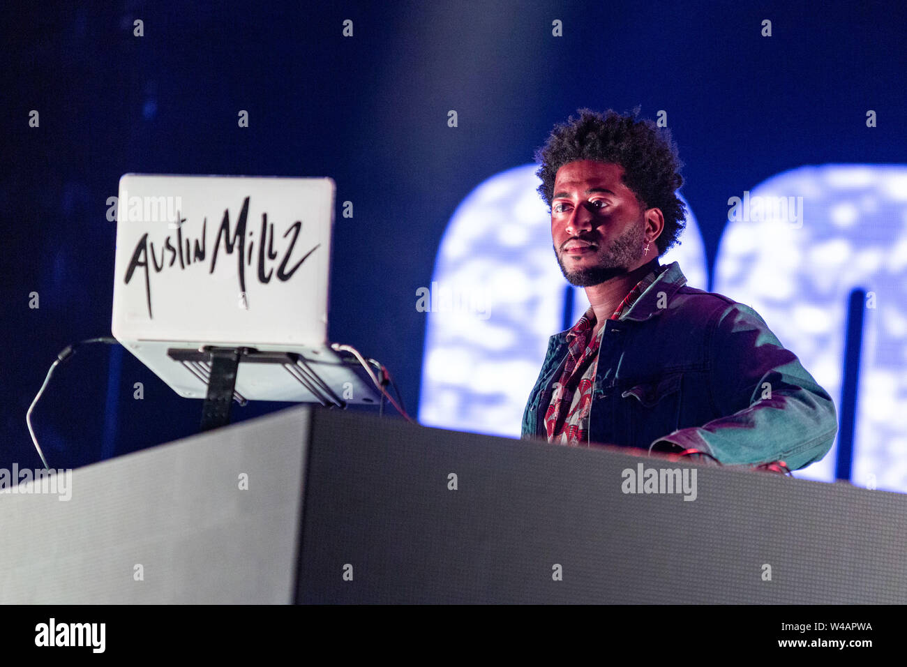 July 21, 2019 - Chicago, Illinois, U.S - DJ AUSTIN MILLZ during ...