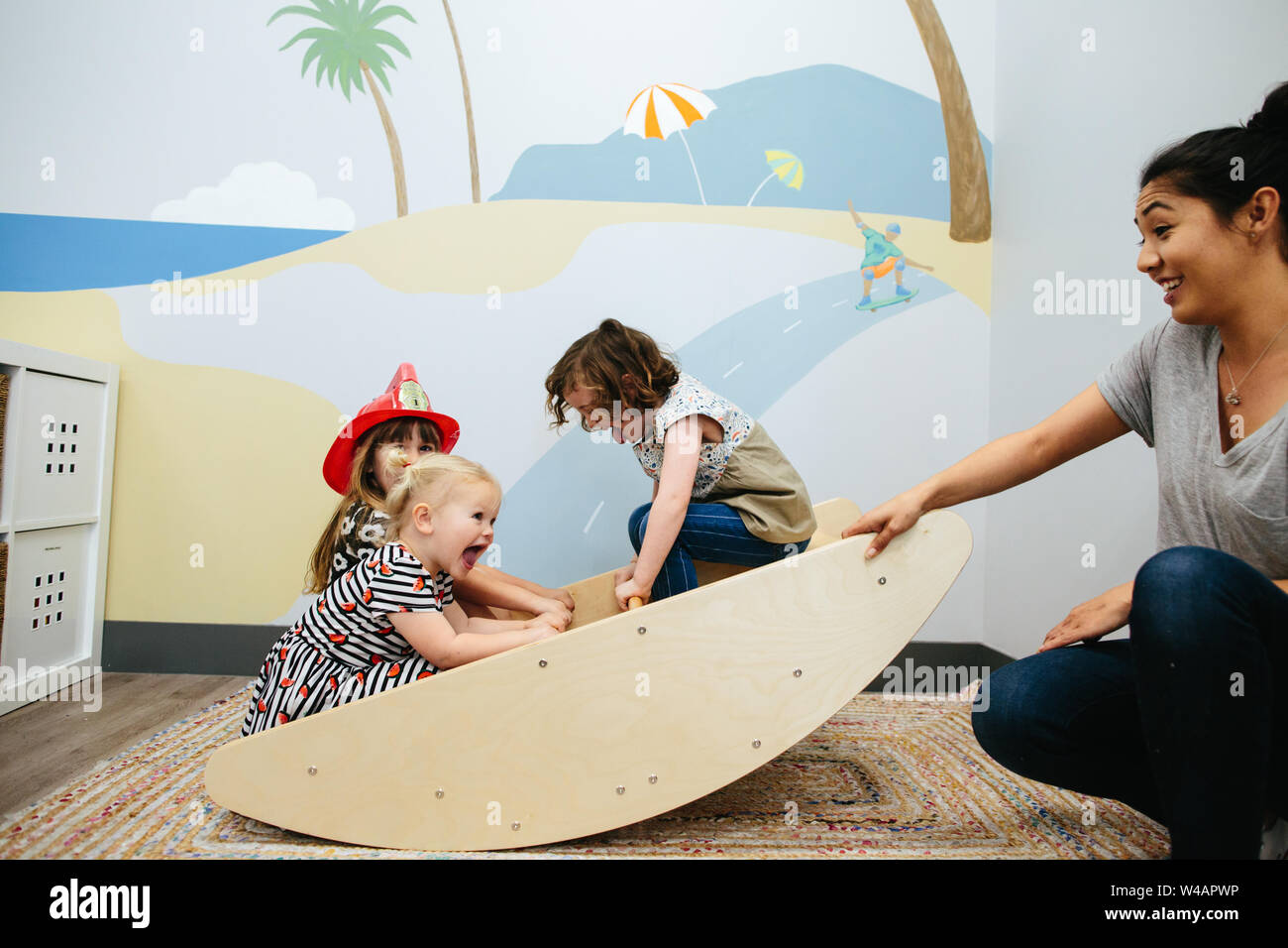 Kids rocks classroom hi-res stock photography and images - Alamy