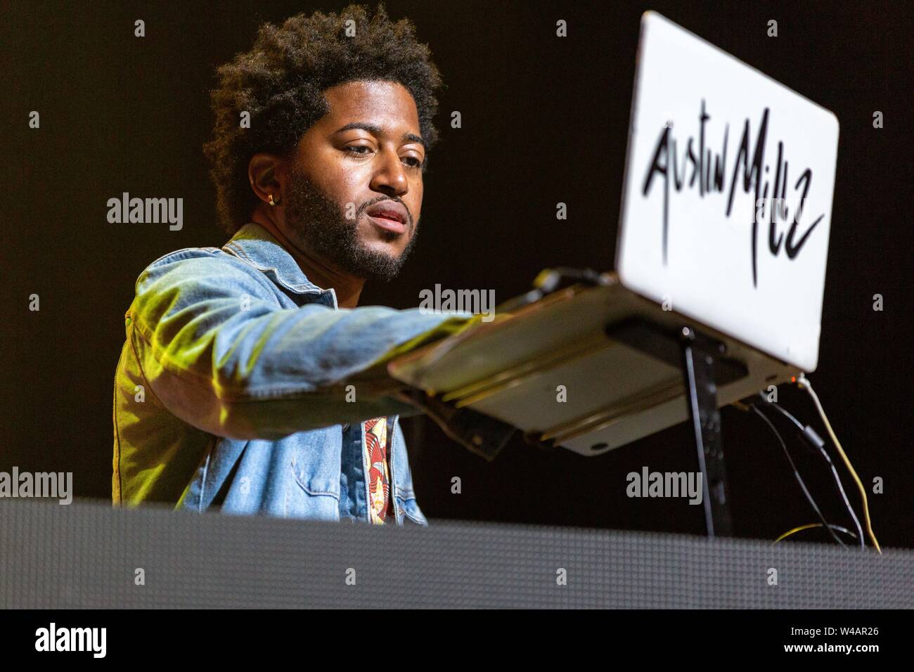 July 21, 2019 - Chicago, Illinois, U.S - DJ AUSTIN MILLZ during ...