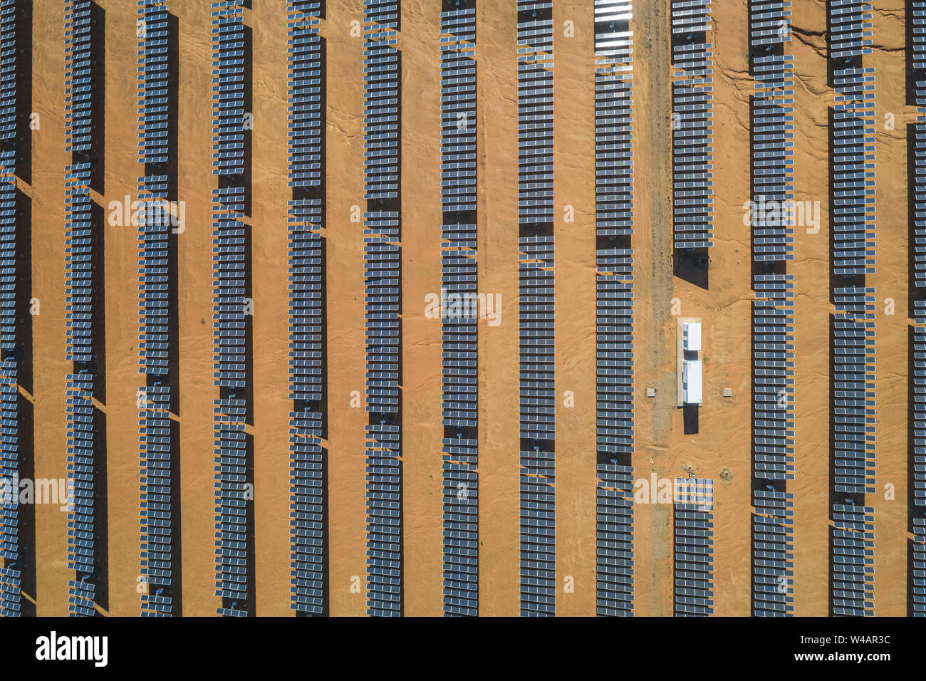 Field of Solar Panel Stock Photo - Alamy