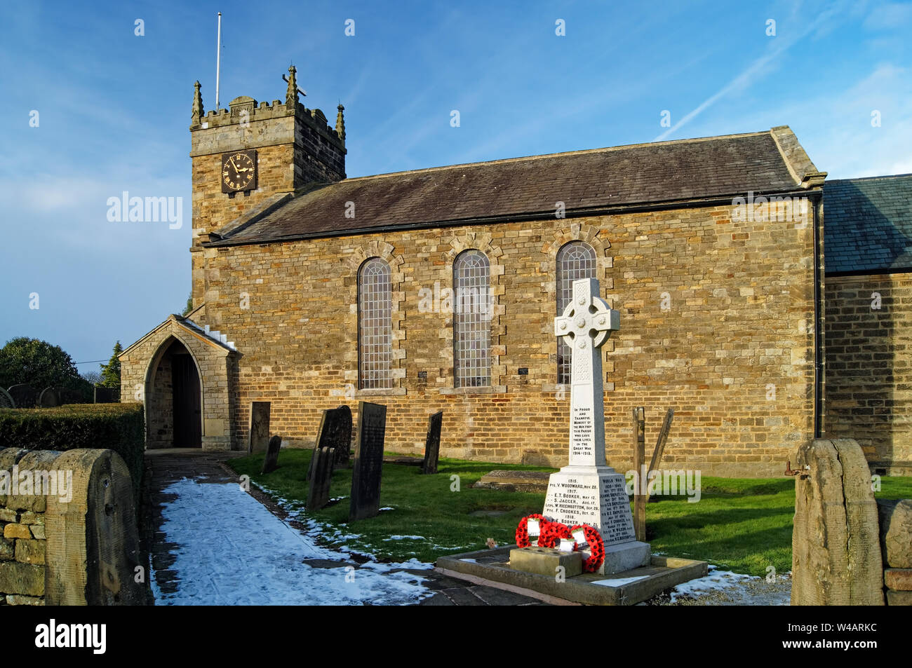 Holmesfield war memorial hi-res stock photography and images - Alamy