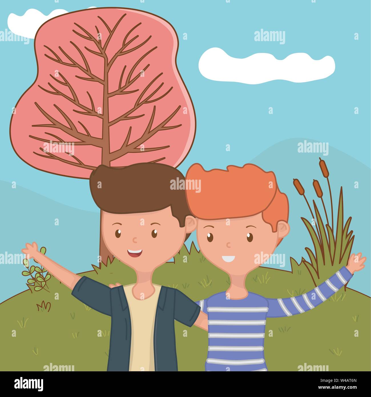 Teenager boys design, Friends male people young teen and man theme ...