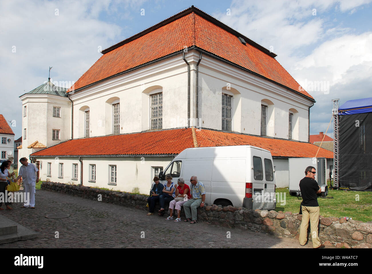 Mannerist-early Baroque synagogue built in XVII century in Tykocin ...