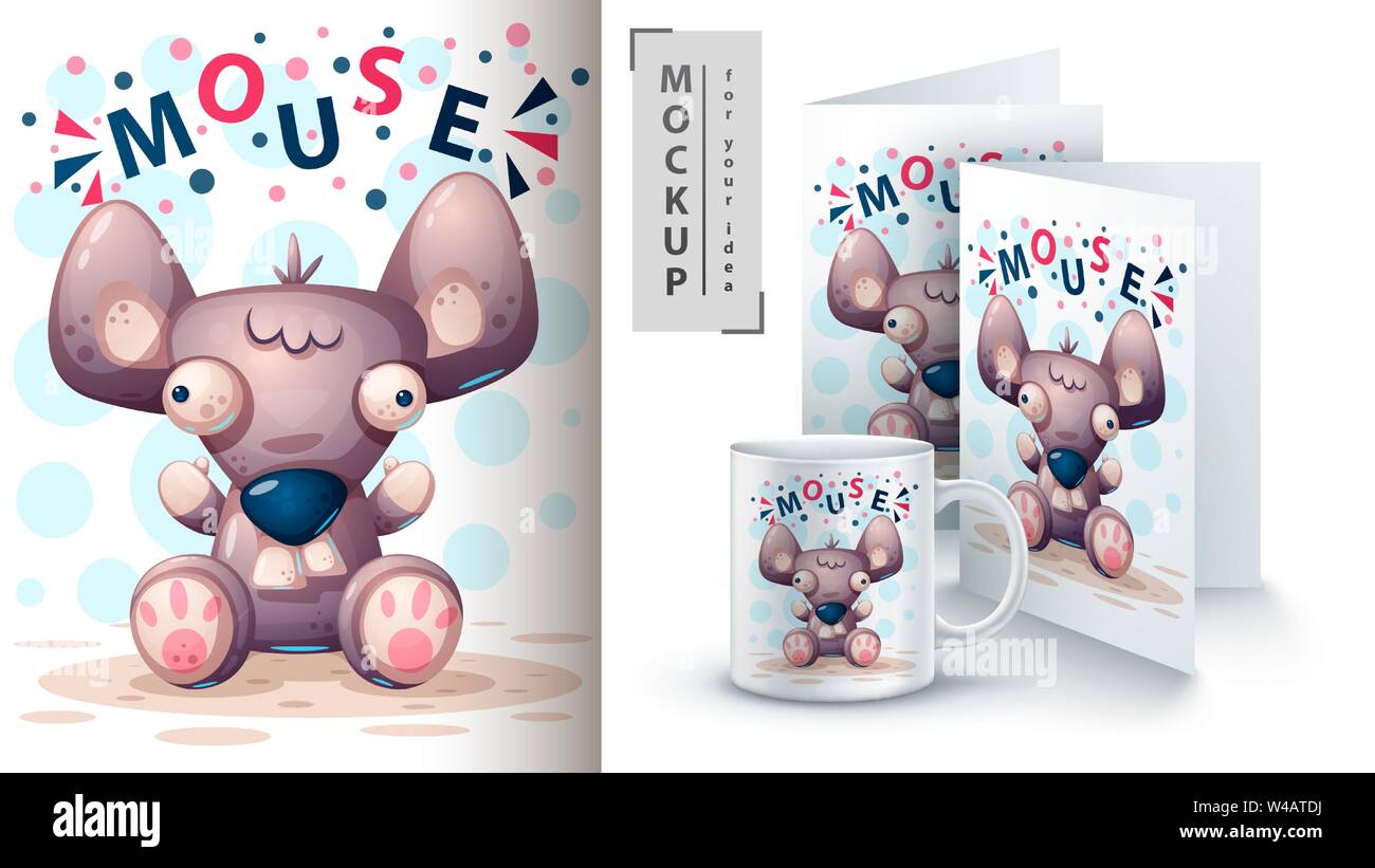Hello mouse, rat - mockup for your idea Stock Vector Image & Art - Alamy