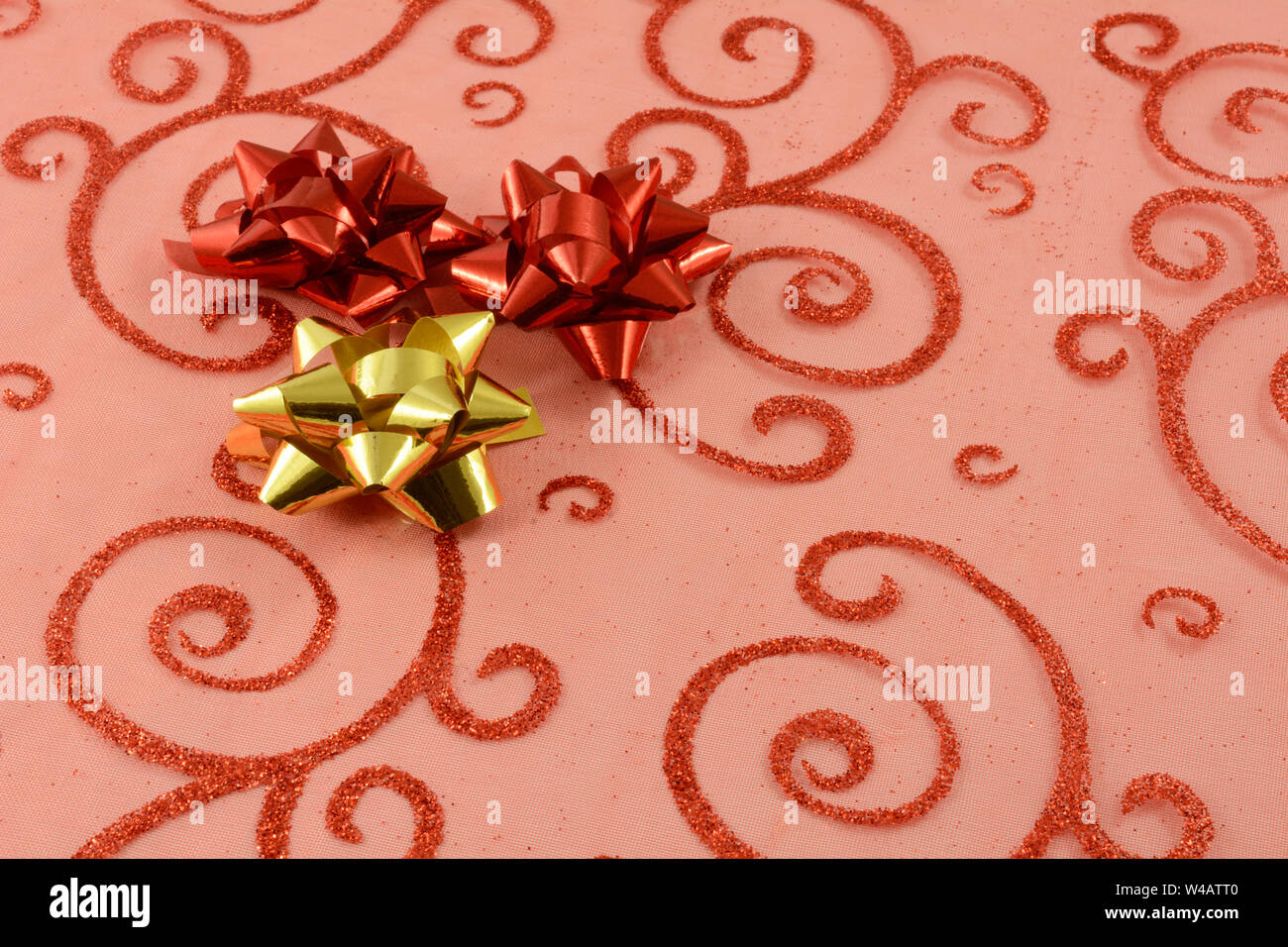 Christmas bows hi-res stock photography and images - Alamy