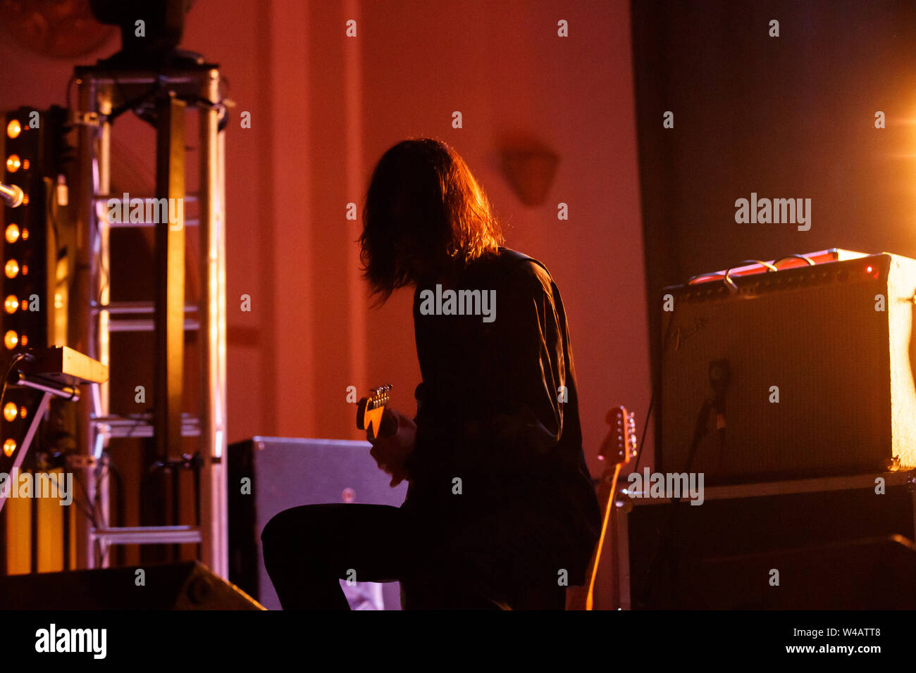 Sheffield City Hall, Sheffield. 20th July, 2019. Mono perform live on ...