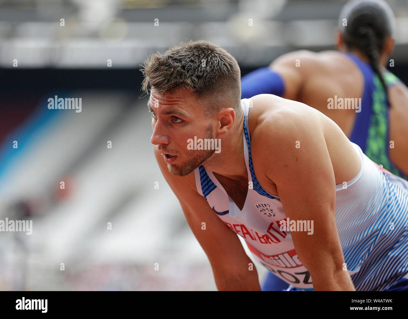 Great britain 110m hurdles hi-res stock photography and images - Alamy