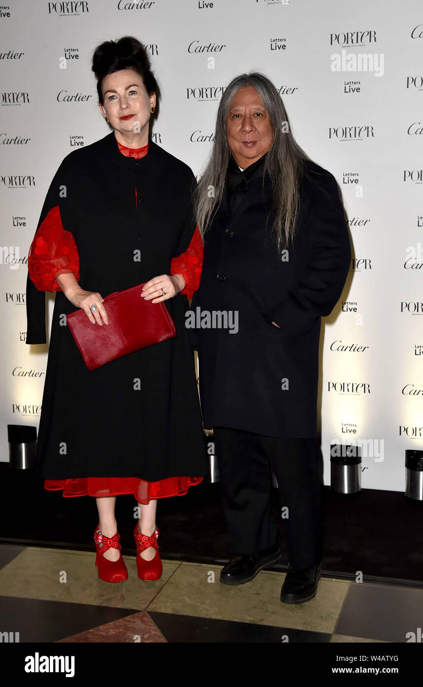 John Rocha and Odette Roch at the Porter and Letters Live inside the V ...