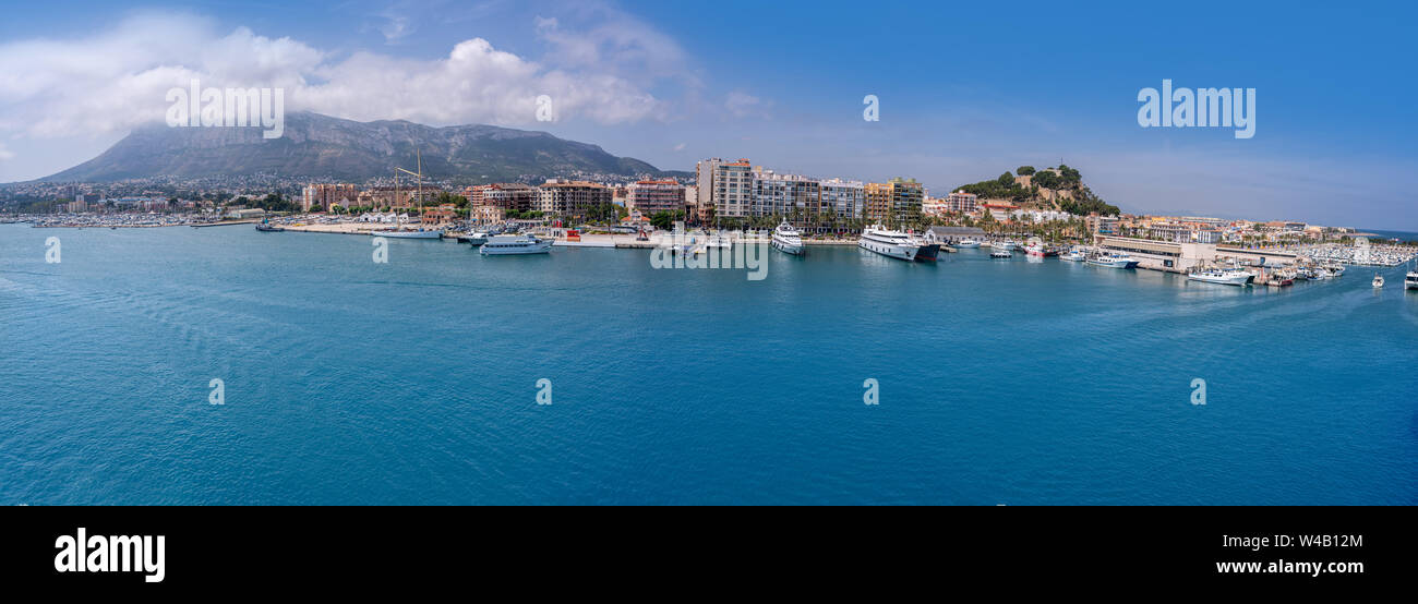 Panoramic view of denia hi-res stock photography and images - Alamy