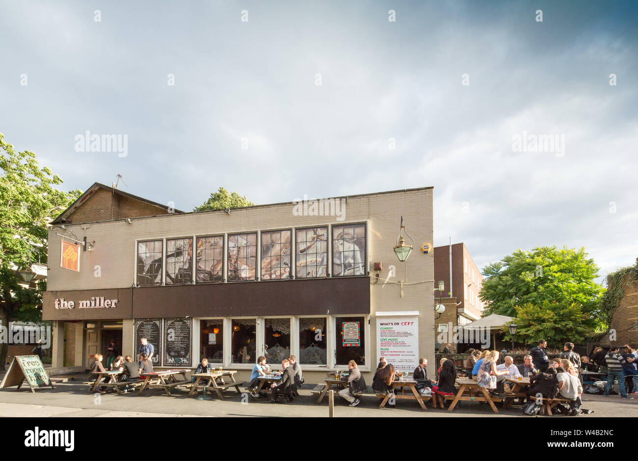 The miller pub Stock Photo - Alamy