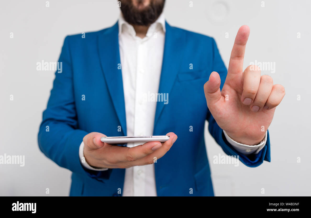 Businessman tablet on lap hi-res stock photography and images - Alamy