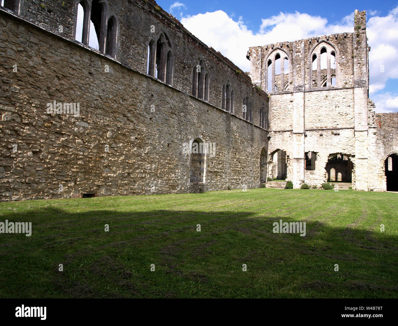 Ruins of Netley Abbey, Southampton, Hampshire, England, UK Stock Photo ...