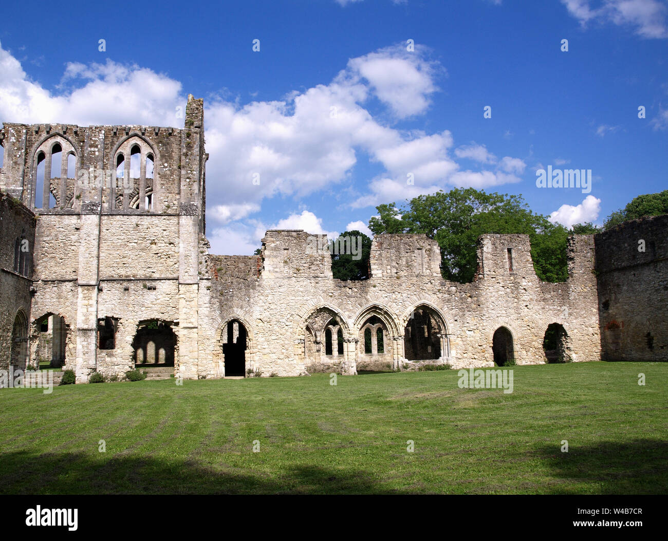 Ruins of Netley Abbey, Southampton, Hampshire, England, UK Stock Photo ...