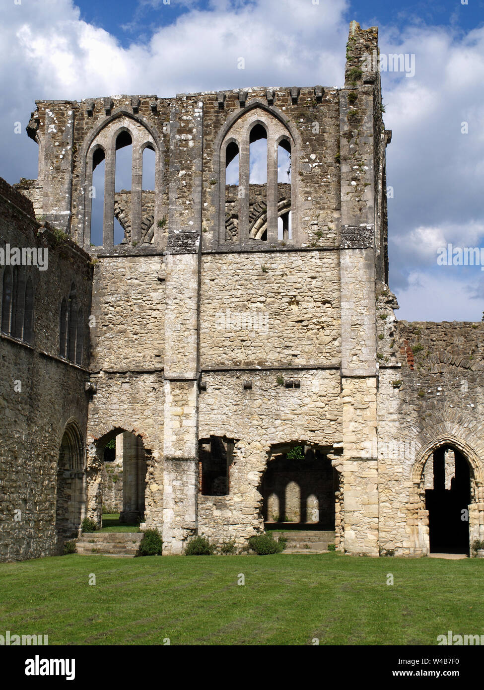 Ruins of Netley Abbey, Southampton, Hampshire, England, UK Stock Photo ...
