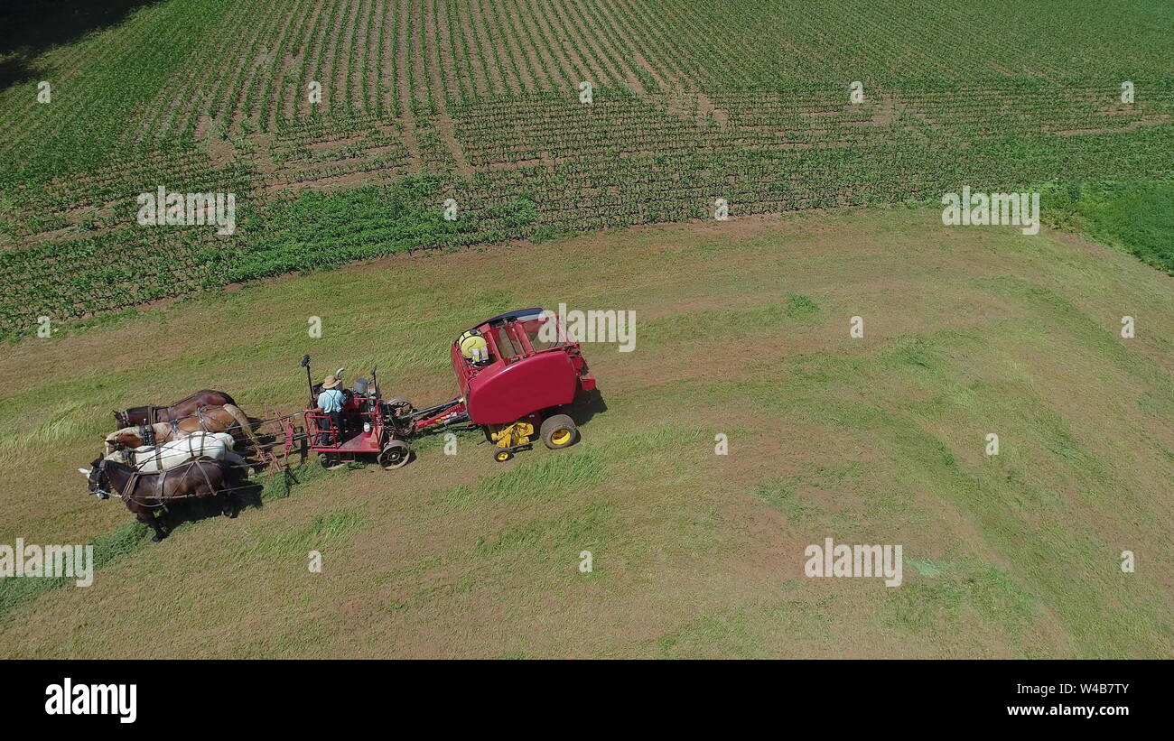 Amish tractor hi-res stock photography and images - Alamy