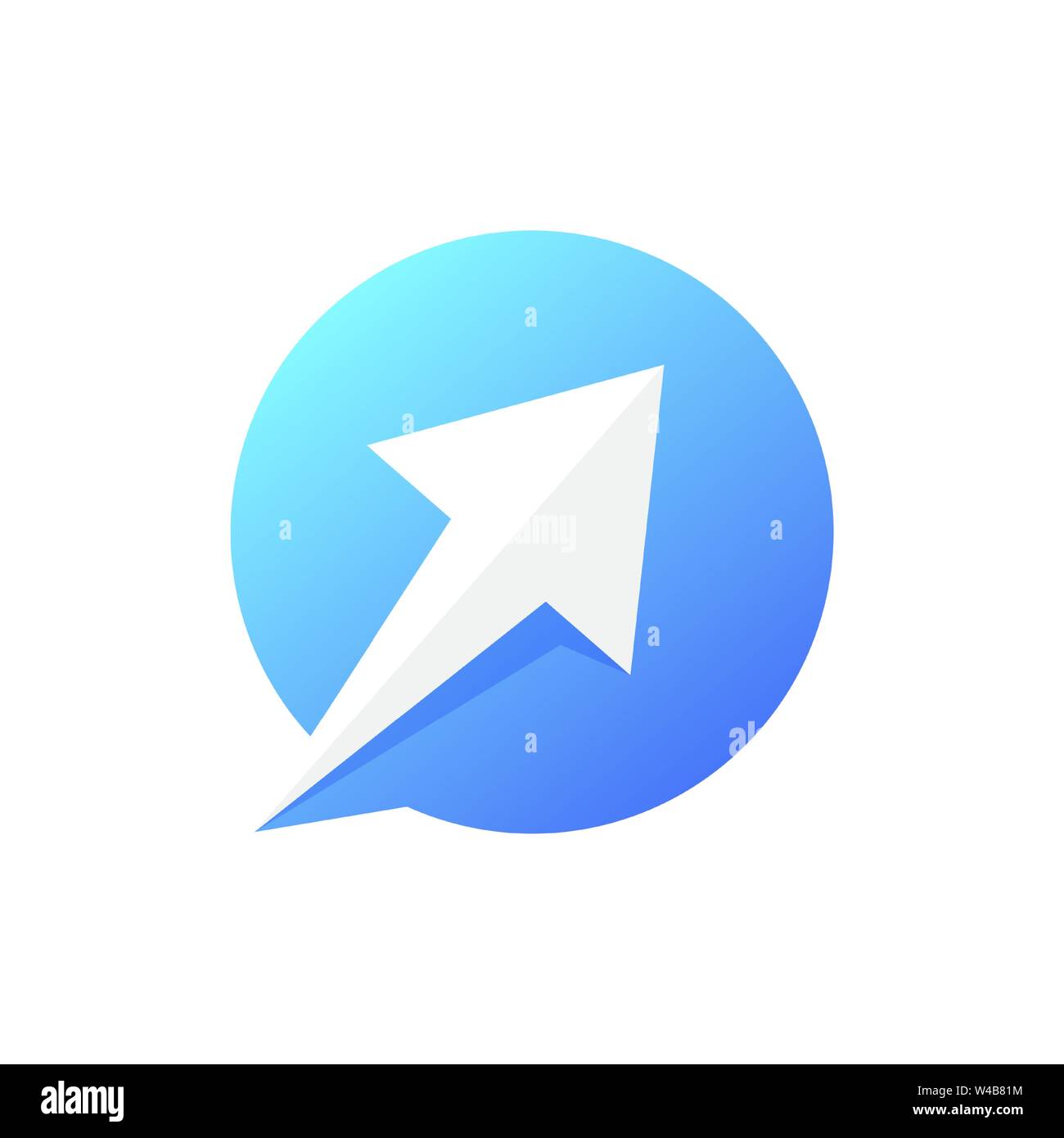 Business trend - vector logo template concept illustration. Development ...