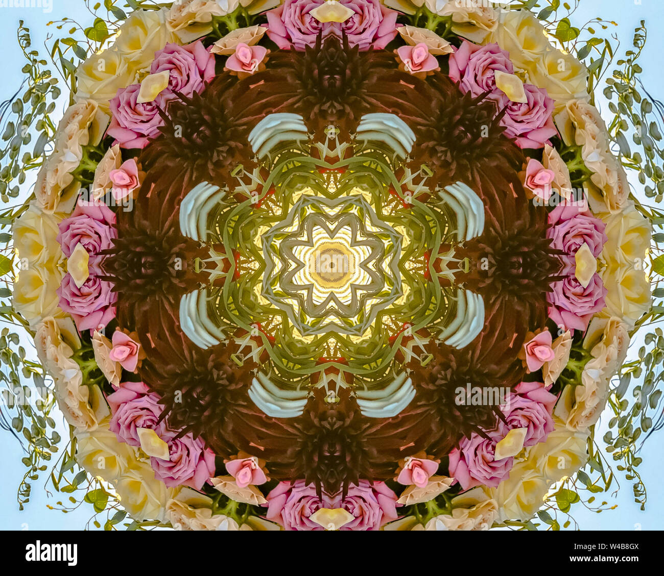 Muted psychedelic pattern hi-res stock photography and images - Alamy