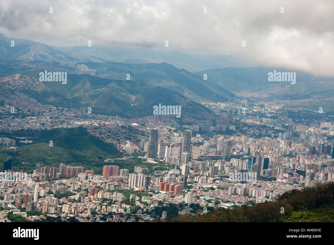 Caracas city view from el hi-res stock photography and images - Alamy