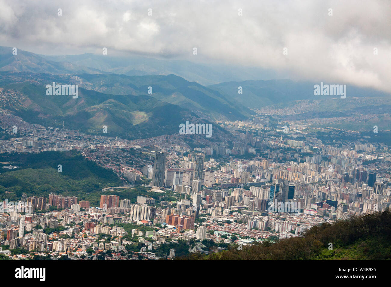 Caracas city view from el hi-res stock photography and images - Alamy