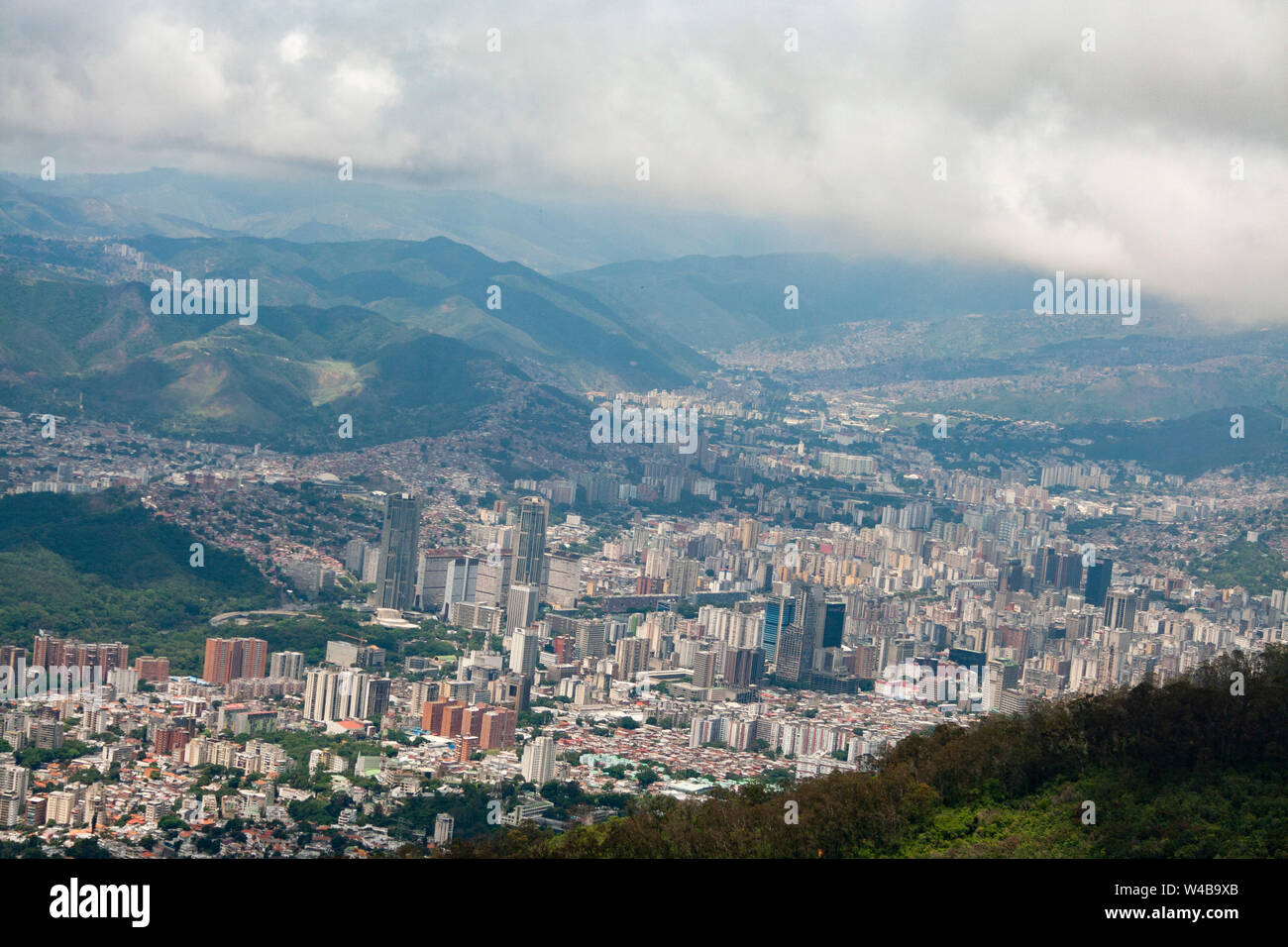 Caracas city view from el hi-res stock photography and images - Alamy