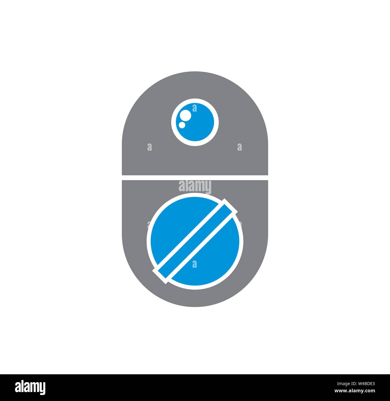 Smart lock icon on background for graphic and web design. Simple ...