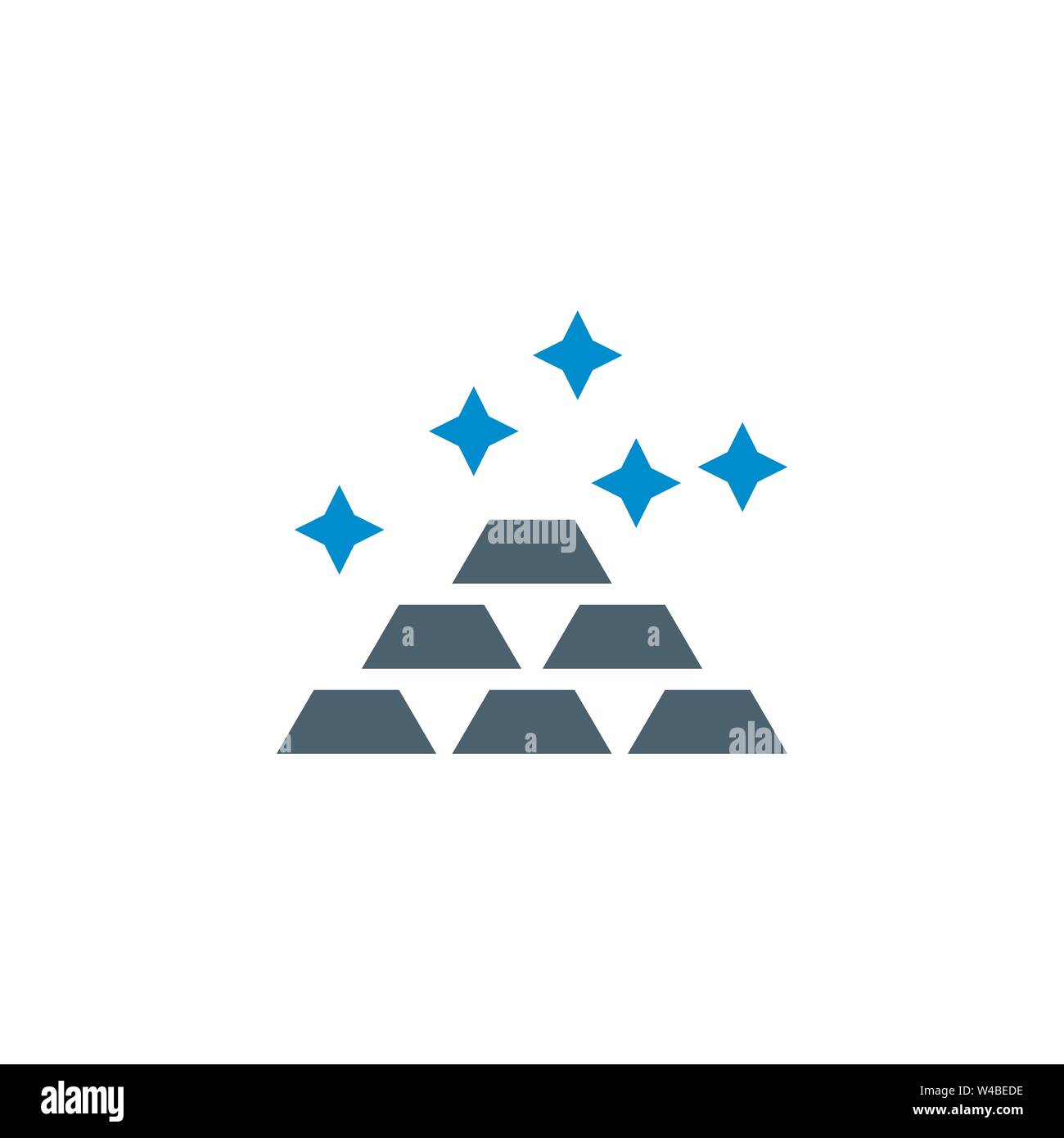Gold related vector glyph icon Stock Vector Image & Art - Alamy