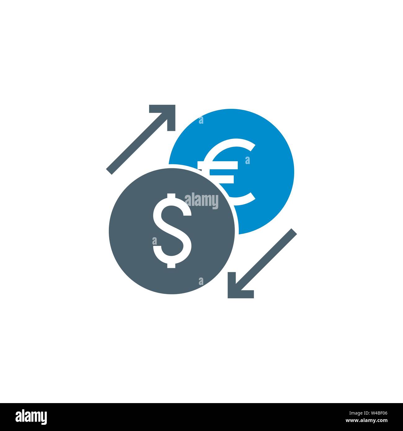 Currency Exchange related vector glyph icon Stock Vector Image & Art ...