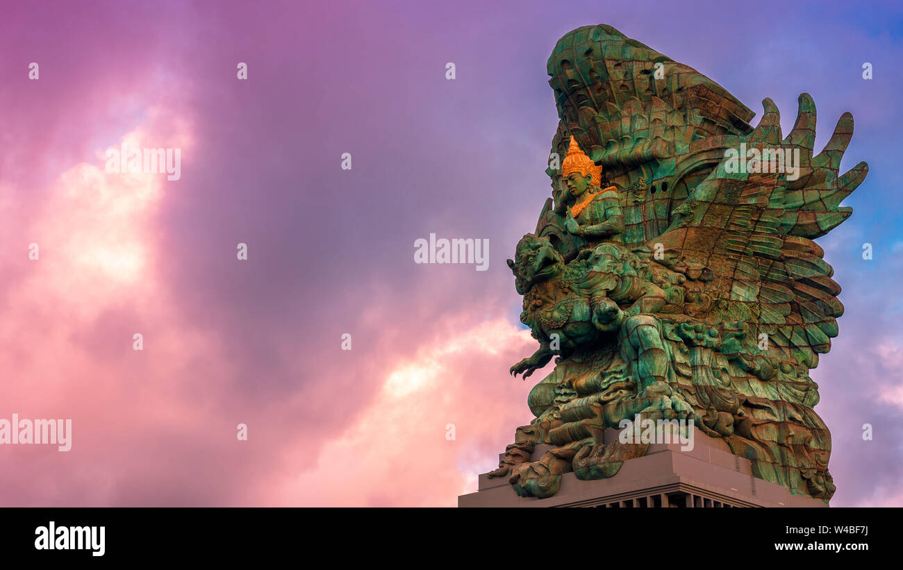 Garuda Wisnu Kencana statue (also GWK statue) is a 122-meter tall ...