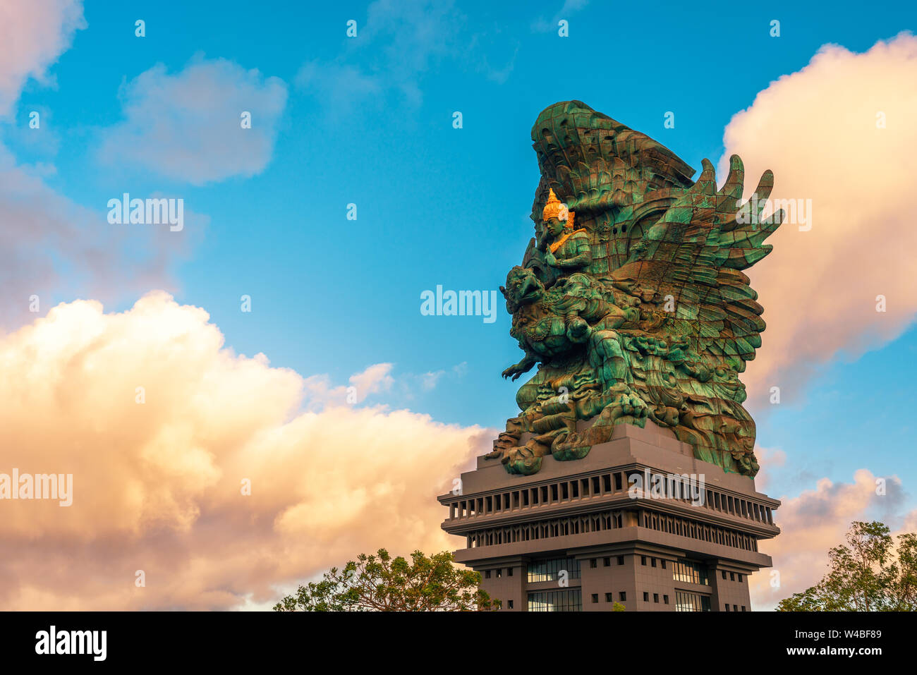 Garuda Wisnu Kencana statue. GWK 122-meter tall statue is one of the ...