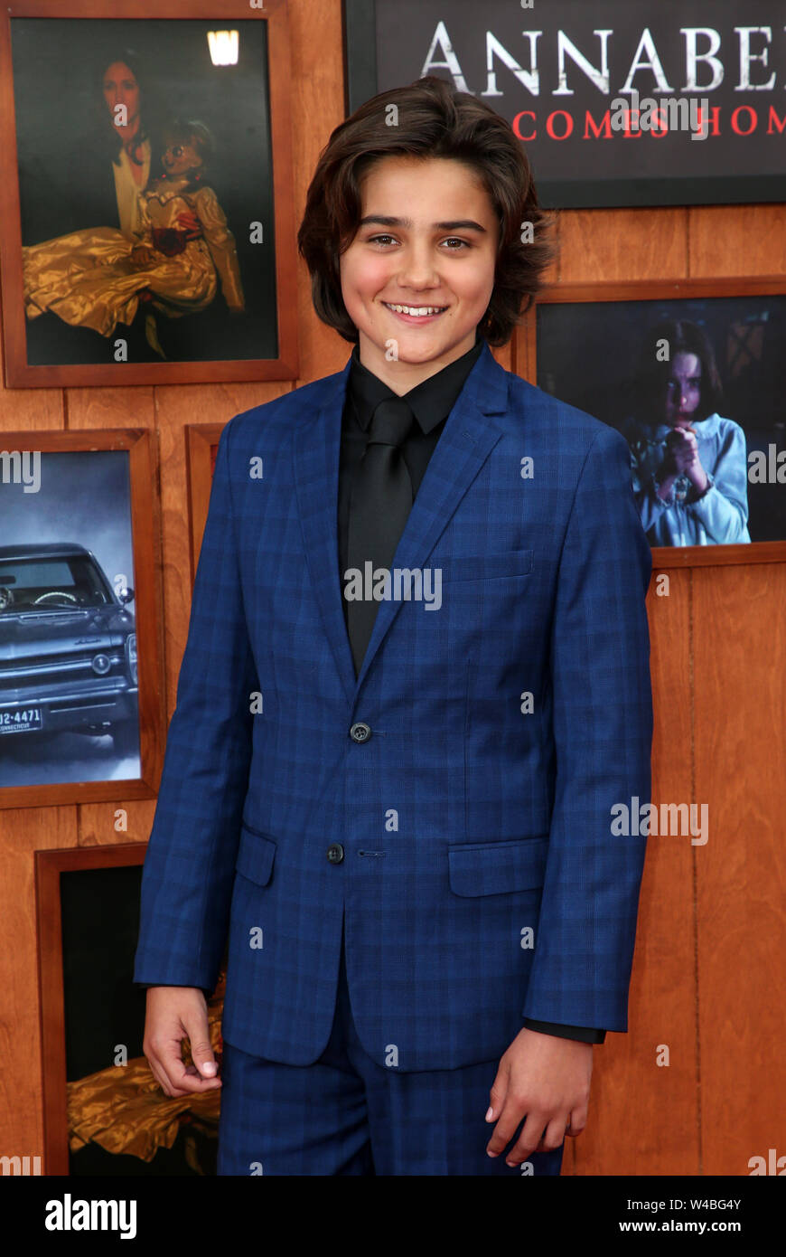 Premiere Of Warner Bros' "Annabelle Comes Home" Featuring: Luca Luhan ...