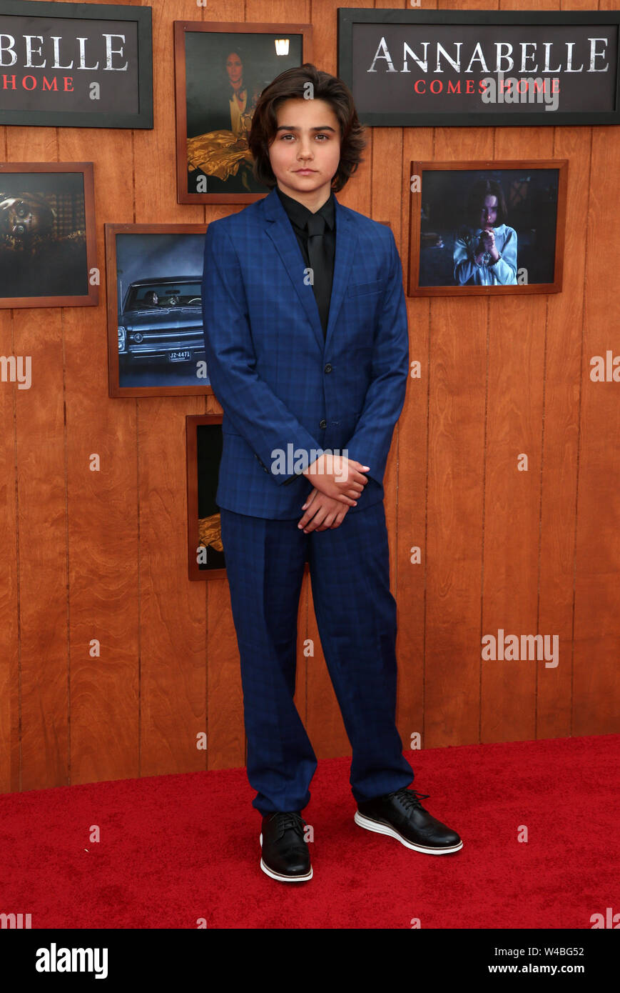 Premiere Of Warner Bros' "Annabelle Comes Home" Featuring: Luca Luhan ...