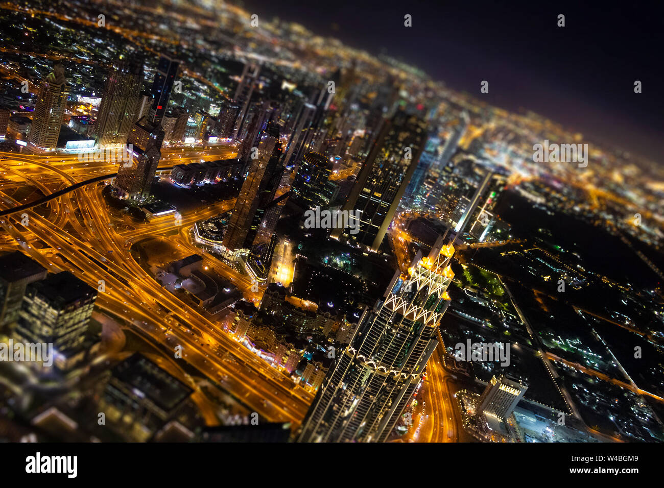 Dubai light effect hi-res stock photography and images - Alamy