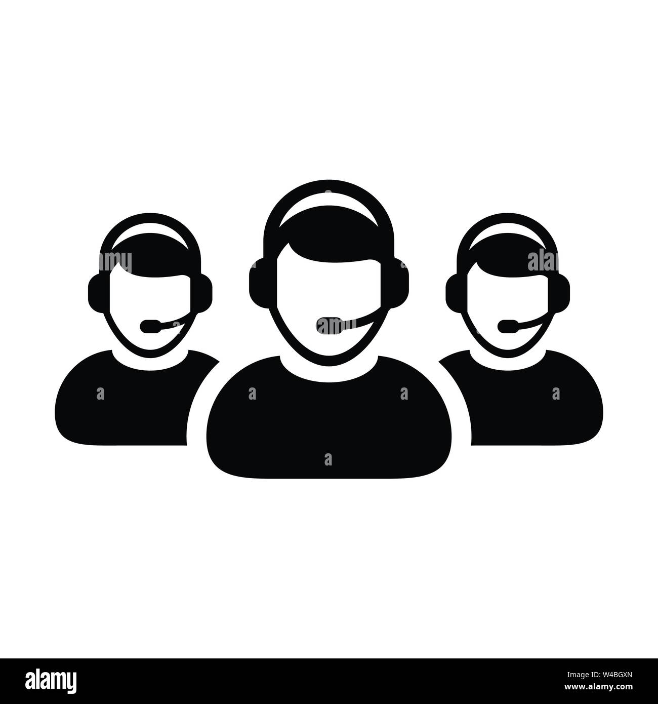 Customer care icon Cut Out Stock Images & Pictures - Alamy