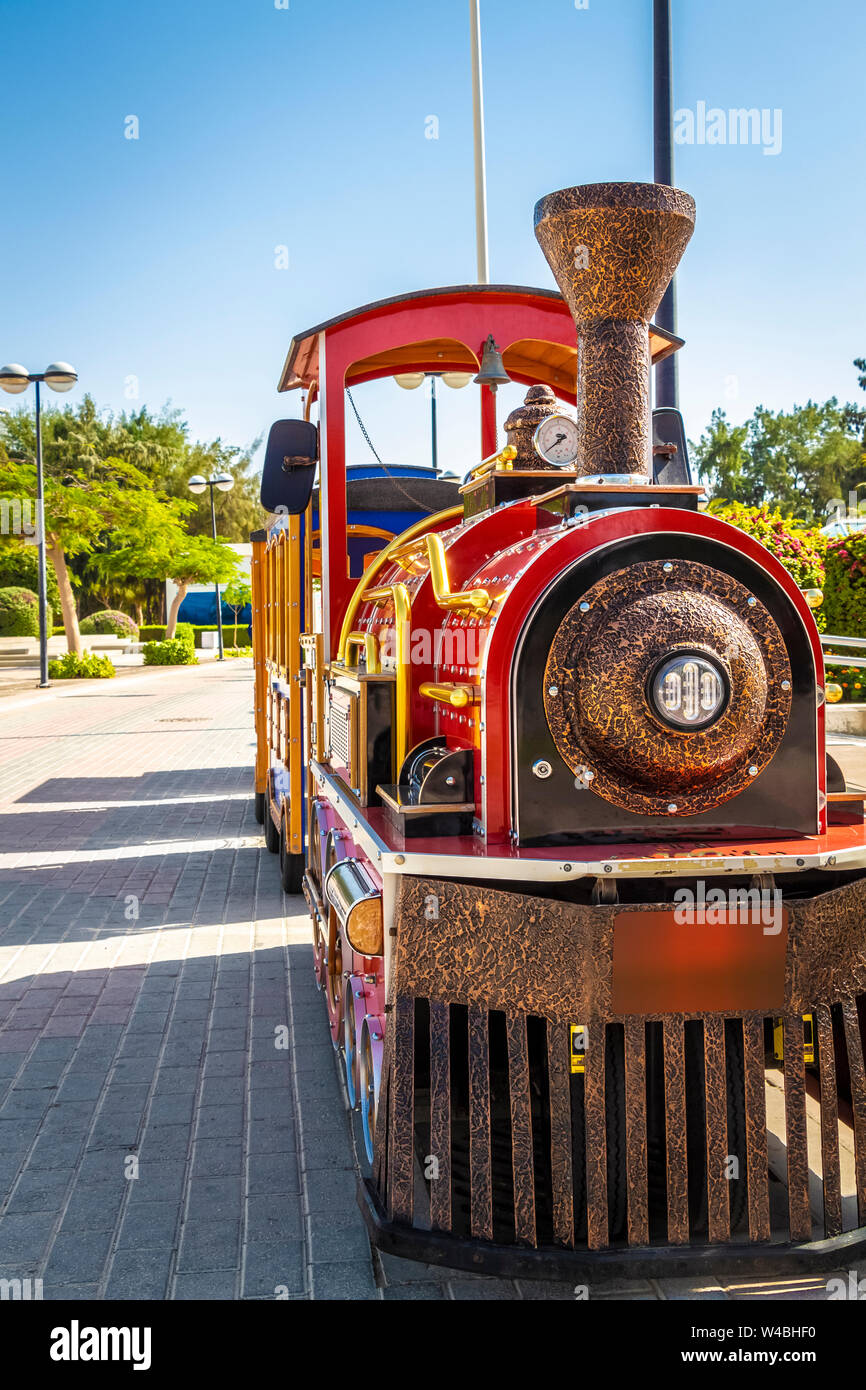 Childrens train ride fair hi-res stock photography and images - Alamy